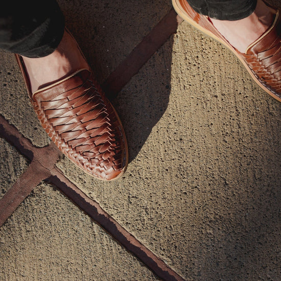 Authentic Mexican Leather Huaraches Sandals for Everyone | oTeii ...